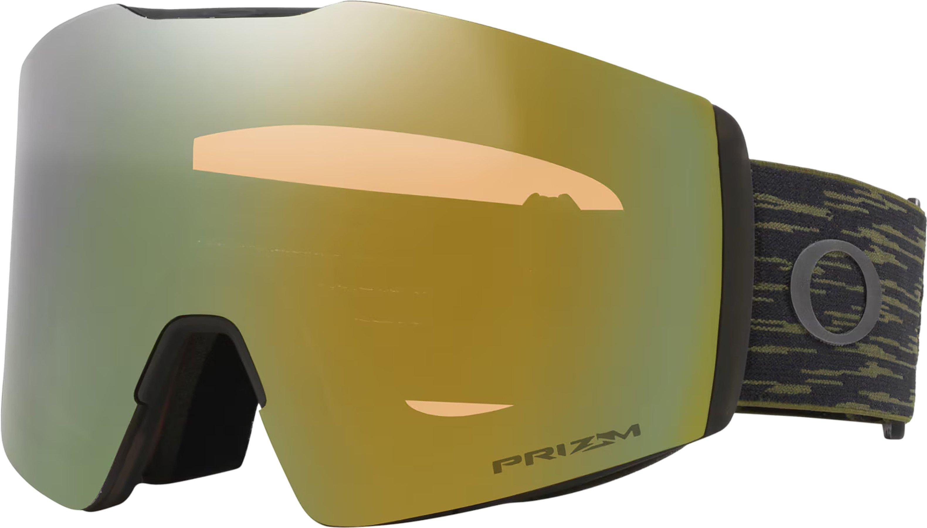 Oakley Fall Line L Goggles - Dark Brush Swirl - Prizm Sage Gold Iridium ...