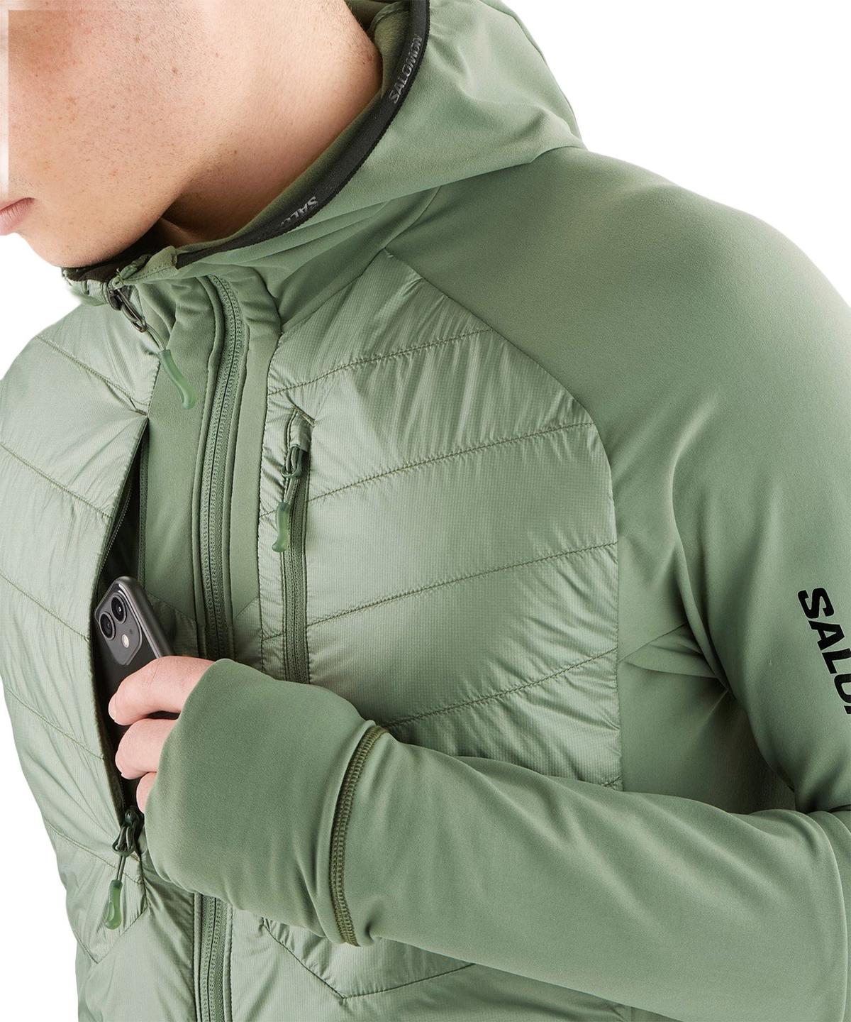 Salomon Elixir Hybrid Insulated Hooded Jacket - Men's | The Last Hunt