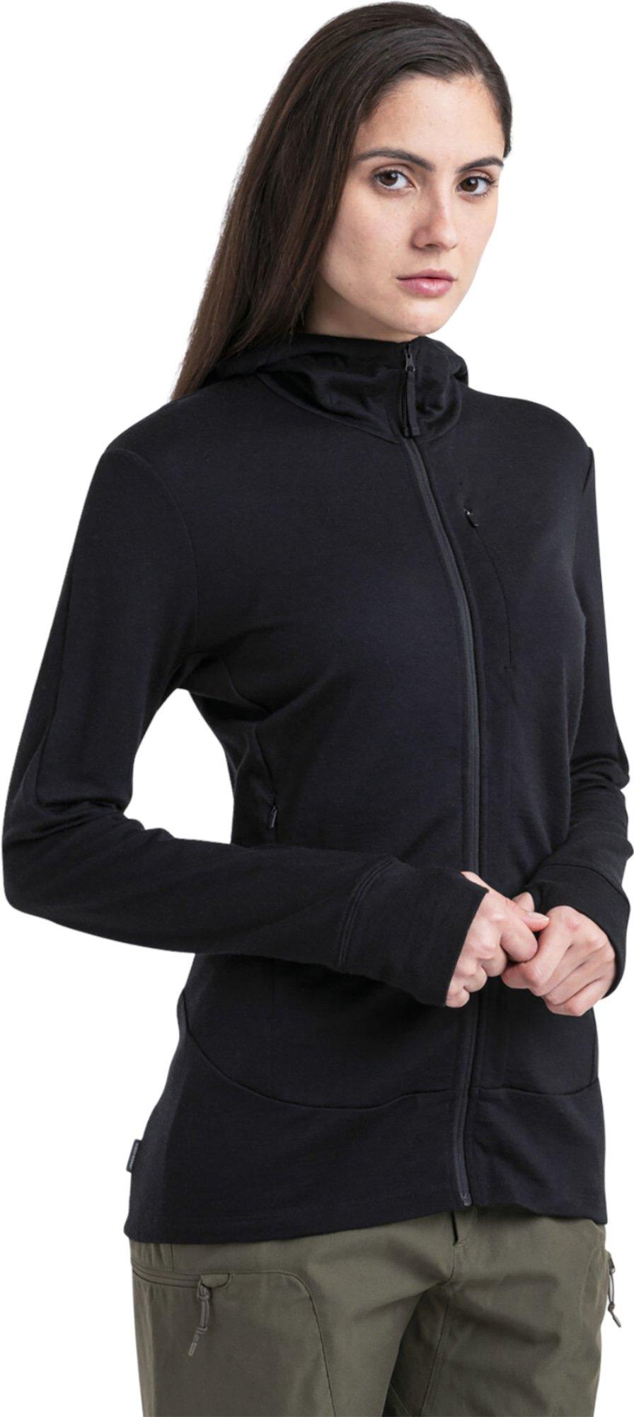 icebreaker Merino 260 Quantum IV Long Sleeve Zip Hoodie - Women's | The Last Hunt
