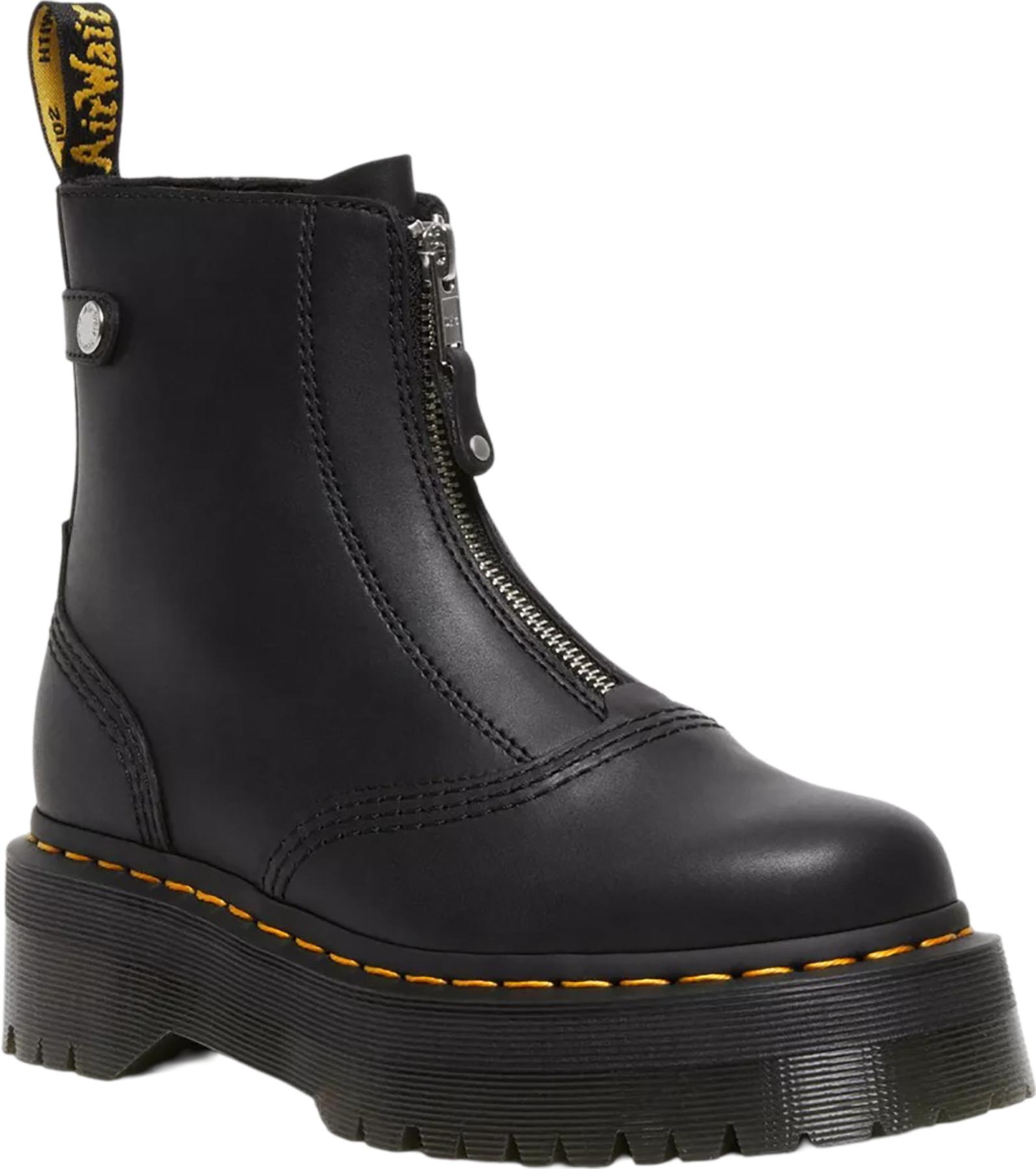 Dr. Martens Jetta Zipped Sendal Leather Platform Boots - Women's | The ...