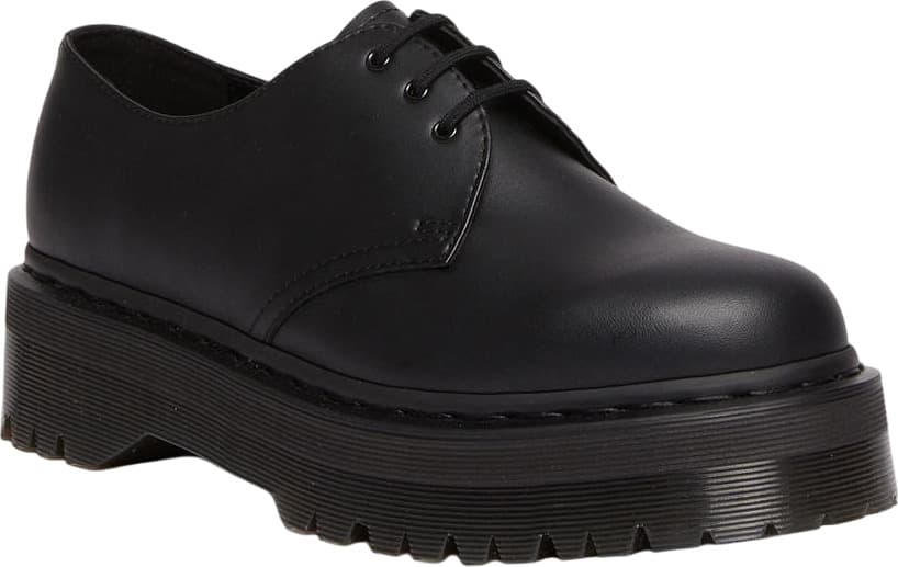 Dr. Martens 1461 Felix Quad Mono Vegan Platform Shoes - Unisex | The ...