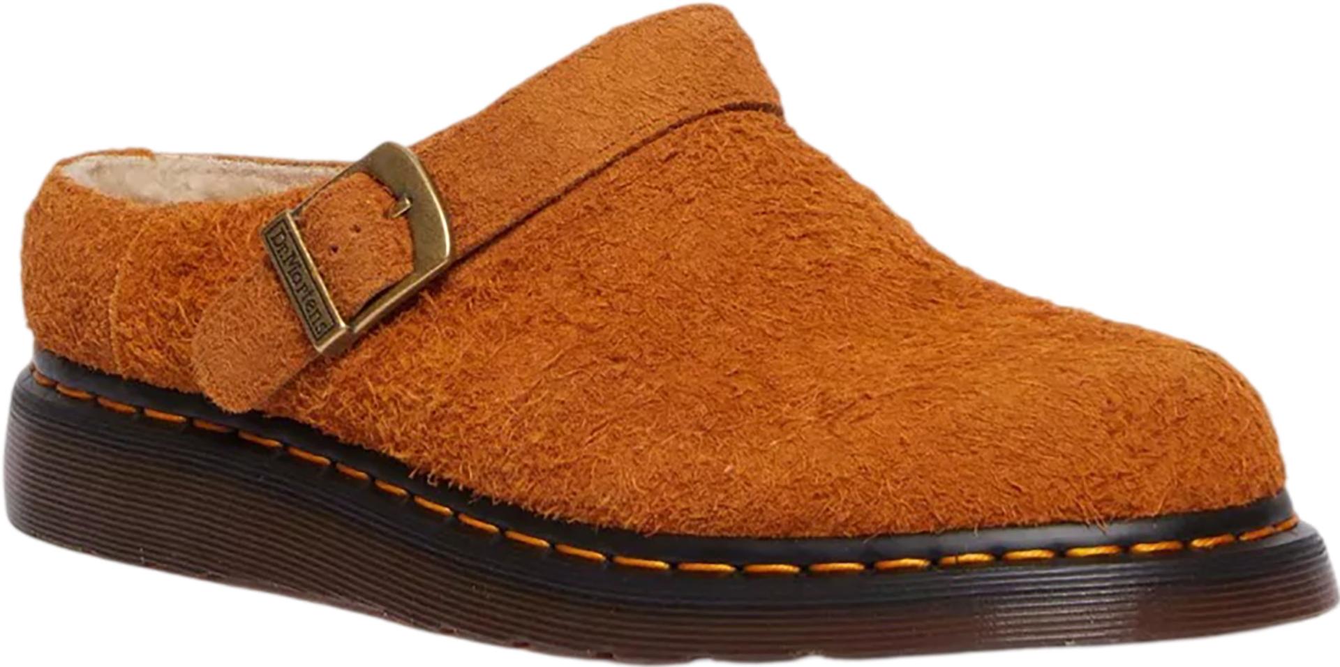 Dr. Martens Isham Faux Shearling Lined Suede Mules - Unisex | The Last Hunt