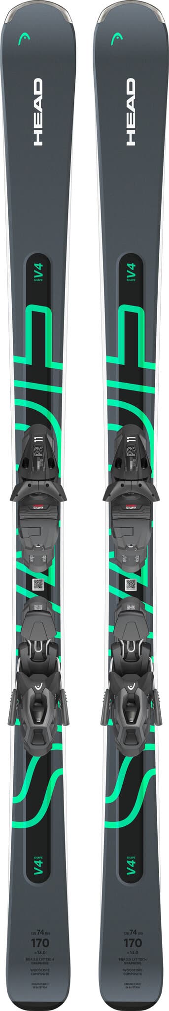HEAD Shape V4 SW Skis with PR 11 GW Ski Bindings | The Last Hunt