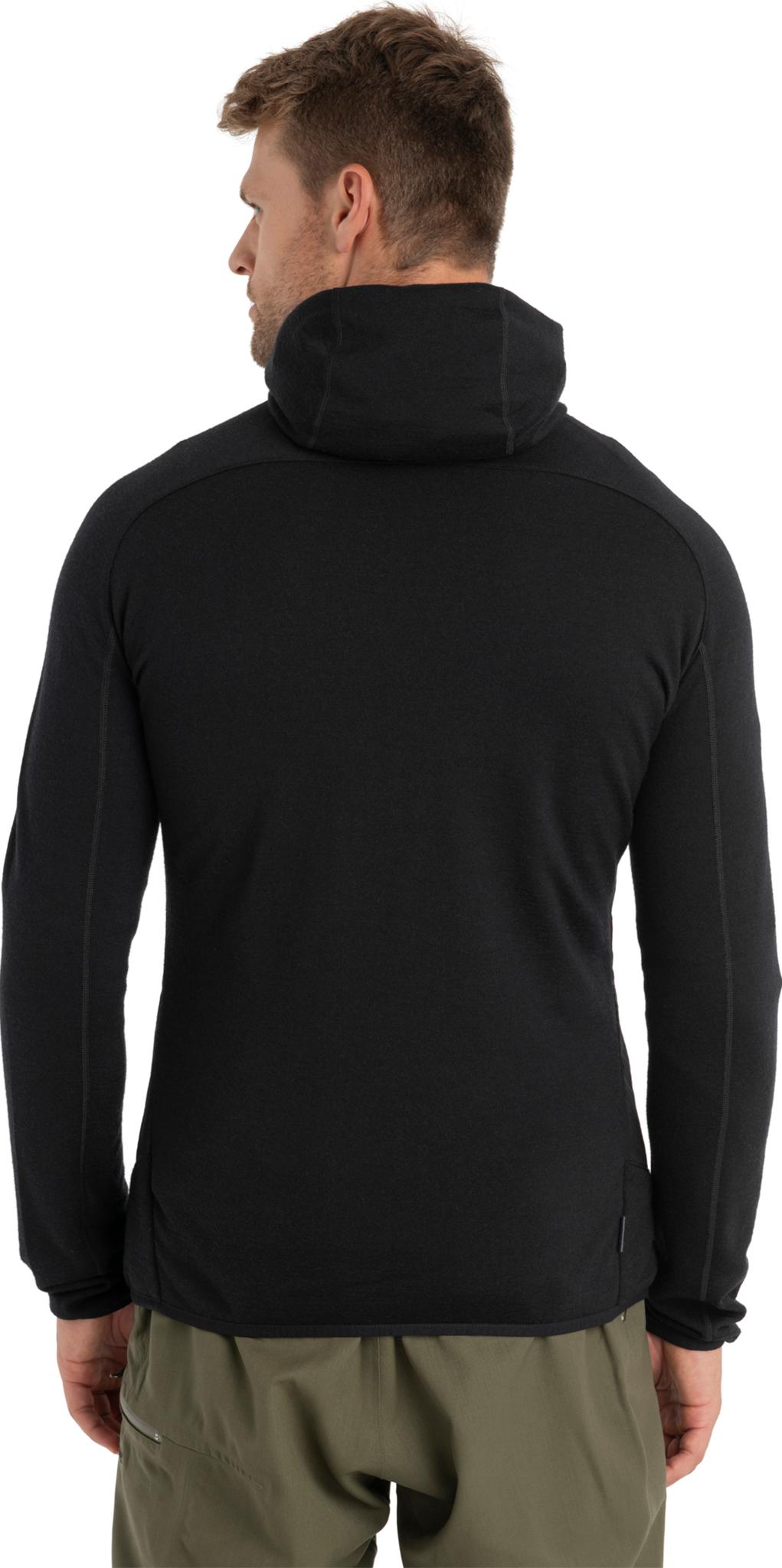 icebreaker Quantum Merino Hybrid Long Sleeve Zip Hoodie - Men's | The ...