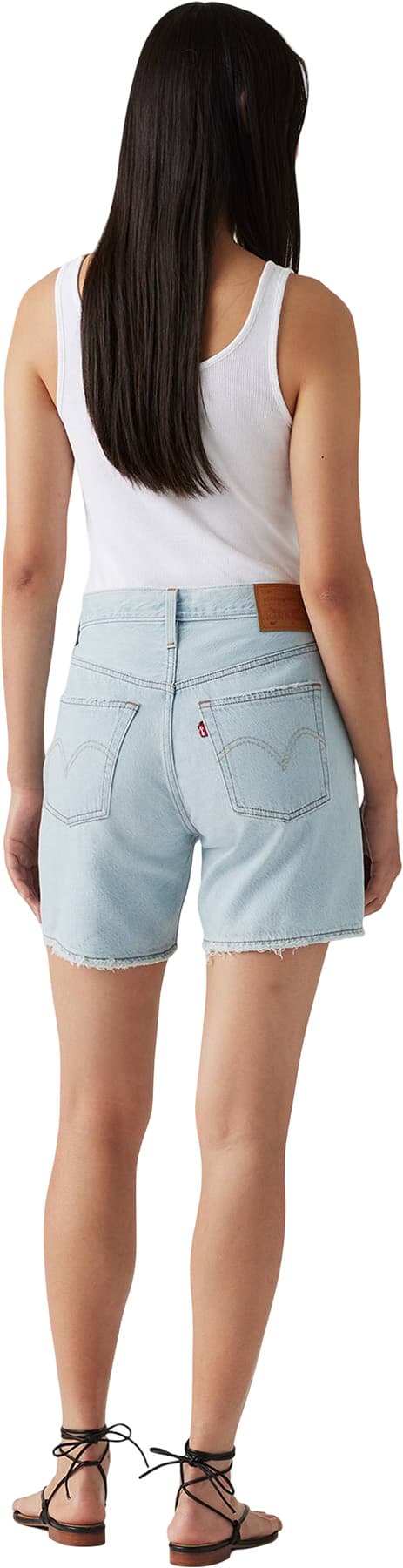 Levi's 501 Original Fit Mid-Thigh Lightweight Shorts - Women's | The ...