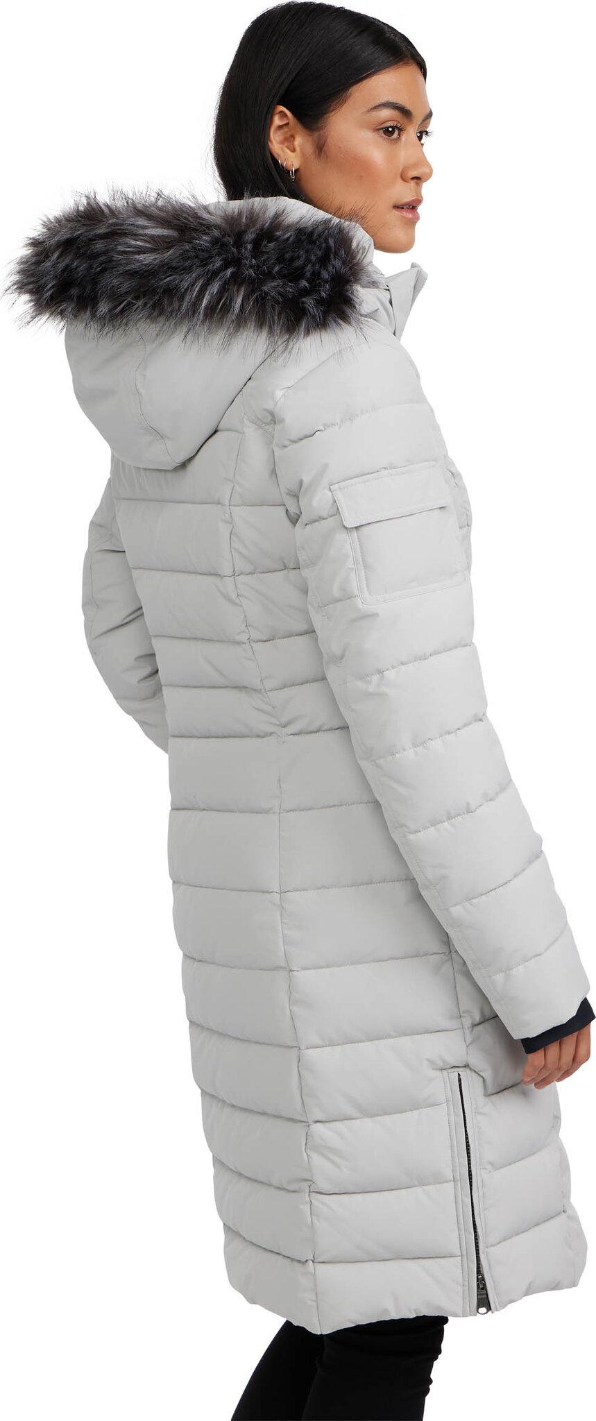 Pajar Venice Long Puffer Jacket with Removable Faux Fur Trim - Women's | The Last Hunt