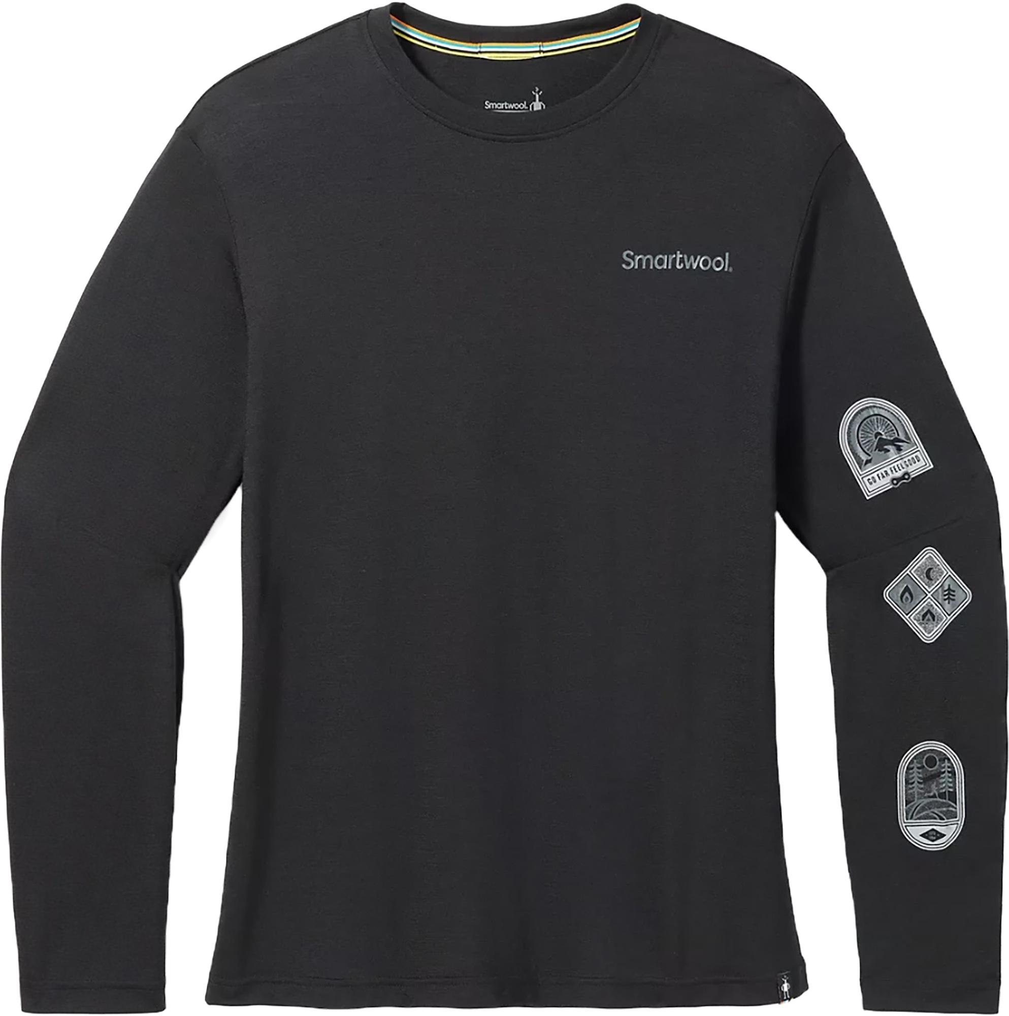 Smartwool Outdoor Patch Graphic Long Sleeve Tee - Unisex | The Last Hunt