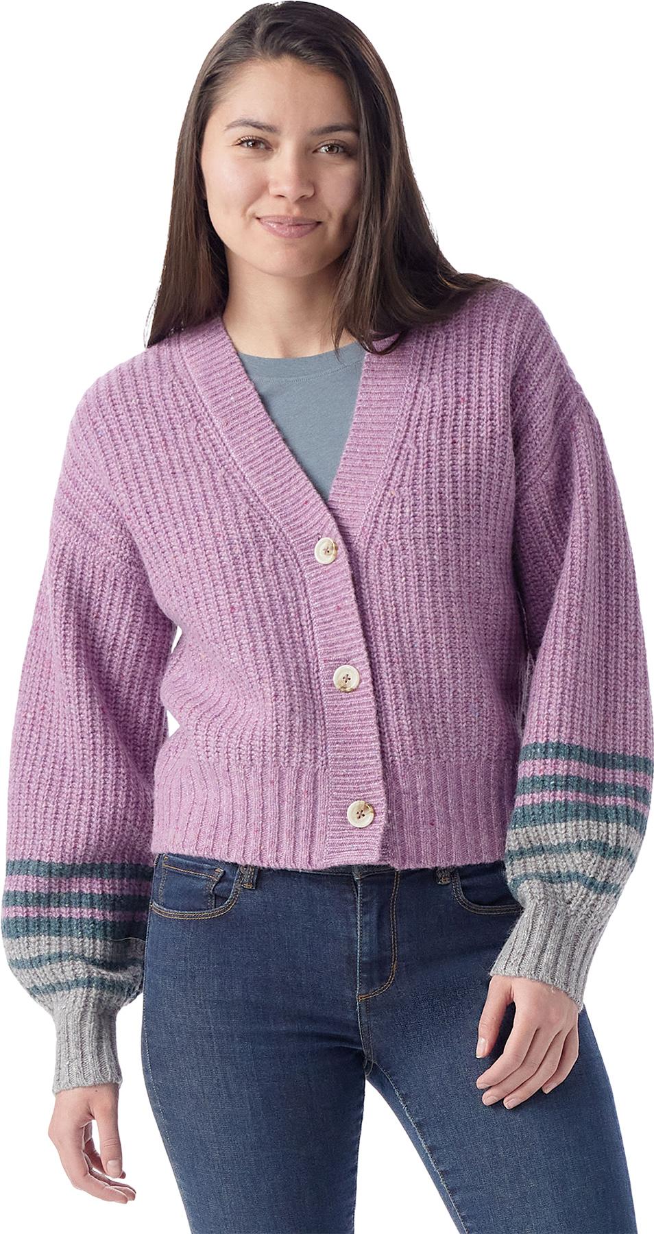 Smartwool Cozy Lodge Cropped Cardigan Sweater - Women’s | The Last Hunt