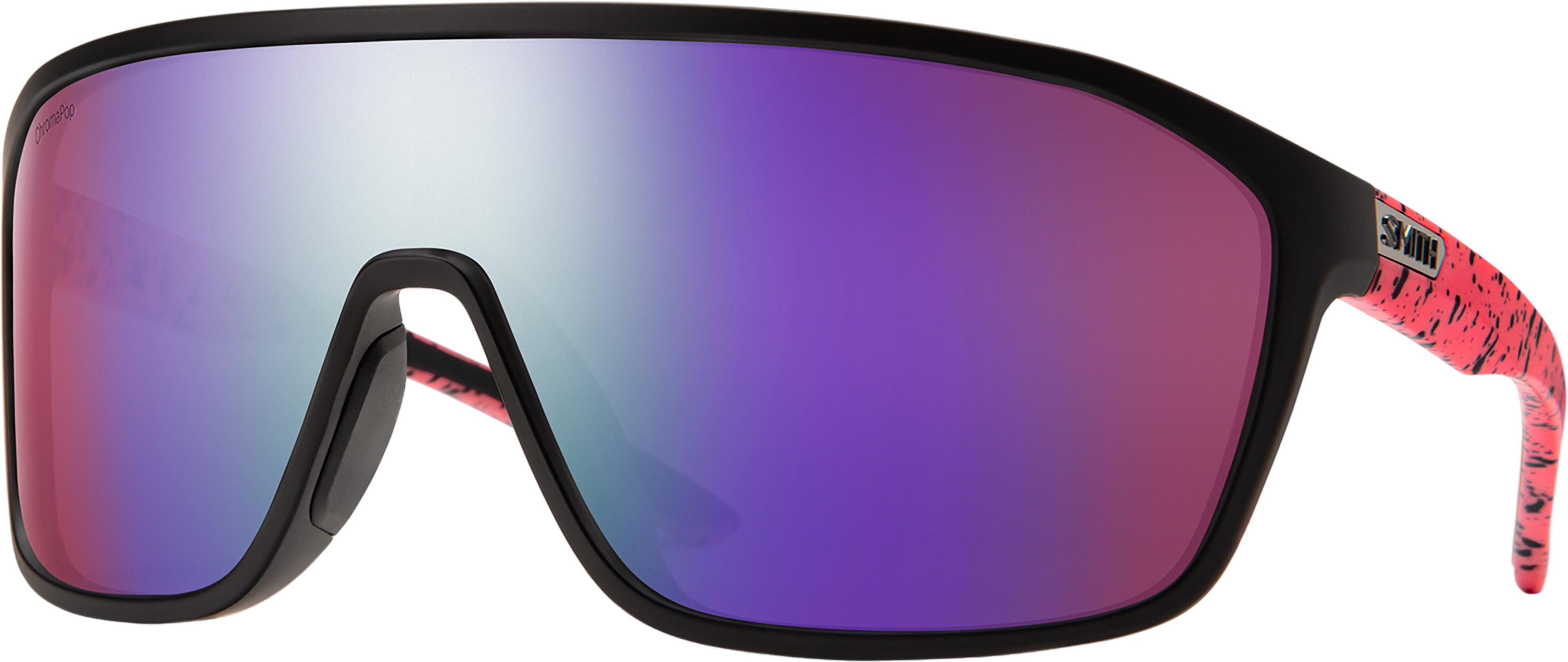Smith Optics Boomtown Sunglasses - Matte Wild Child - ChromaPop Violet ...