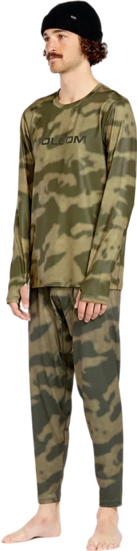 Volcom V-Science Crew Neck Long Sleeve Base Layer Top - Men's | The Last Hunt